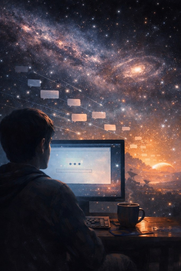 How I Speak When the World Is a Screen – Poetry Hub